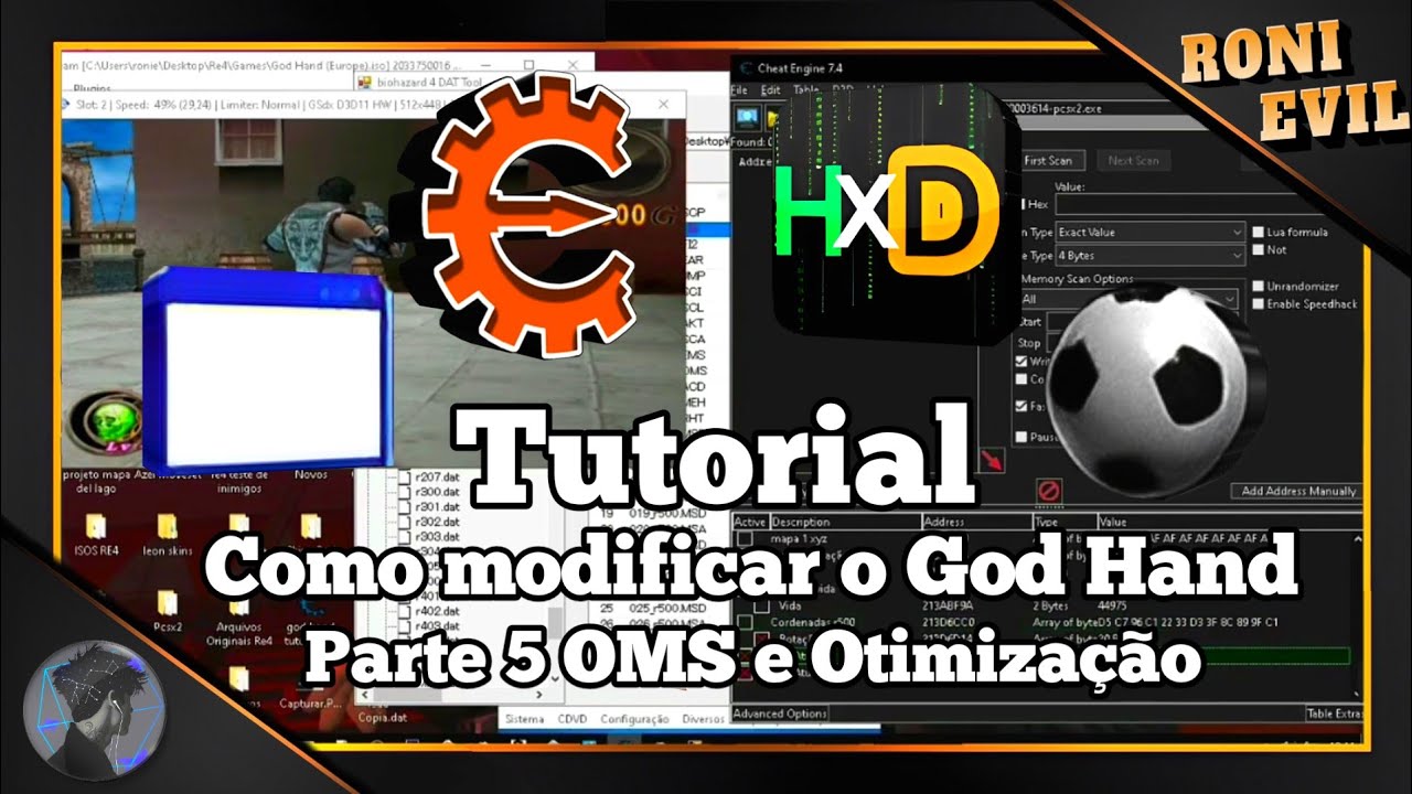 COMO CRIAR SEU PROPIO MOD PARA GOD HAND HEX EDITING PARTE 5 - YouTube