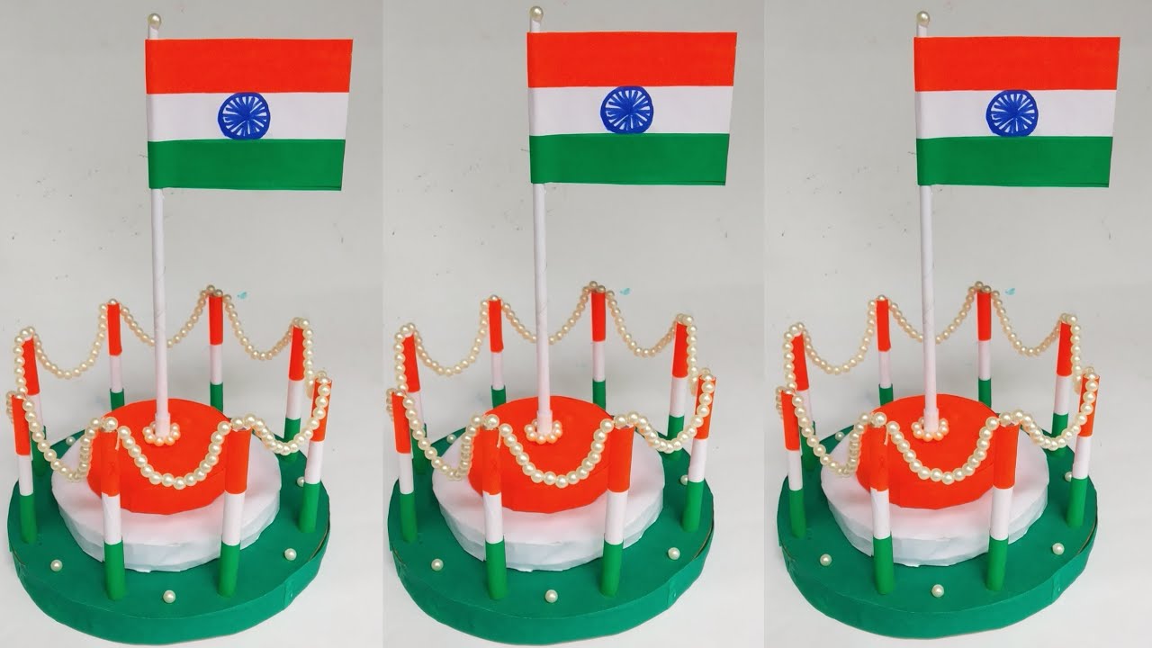 Indian flag making with paper|indian flag|making indianflag for ...