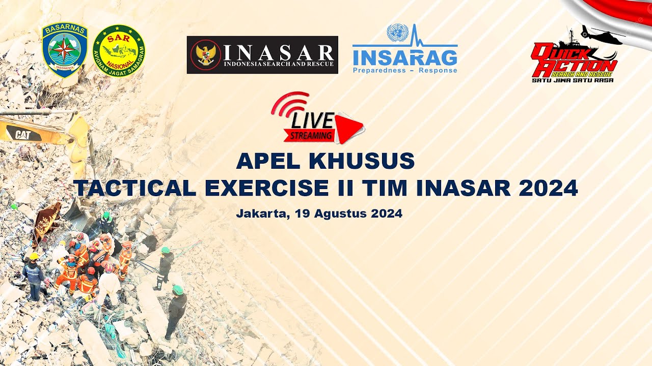 Apel Khusus Tactical Exercise II Tim INASAR 2024 - YouTube