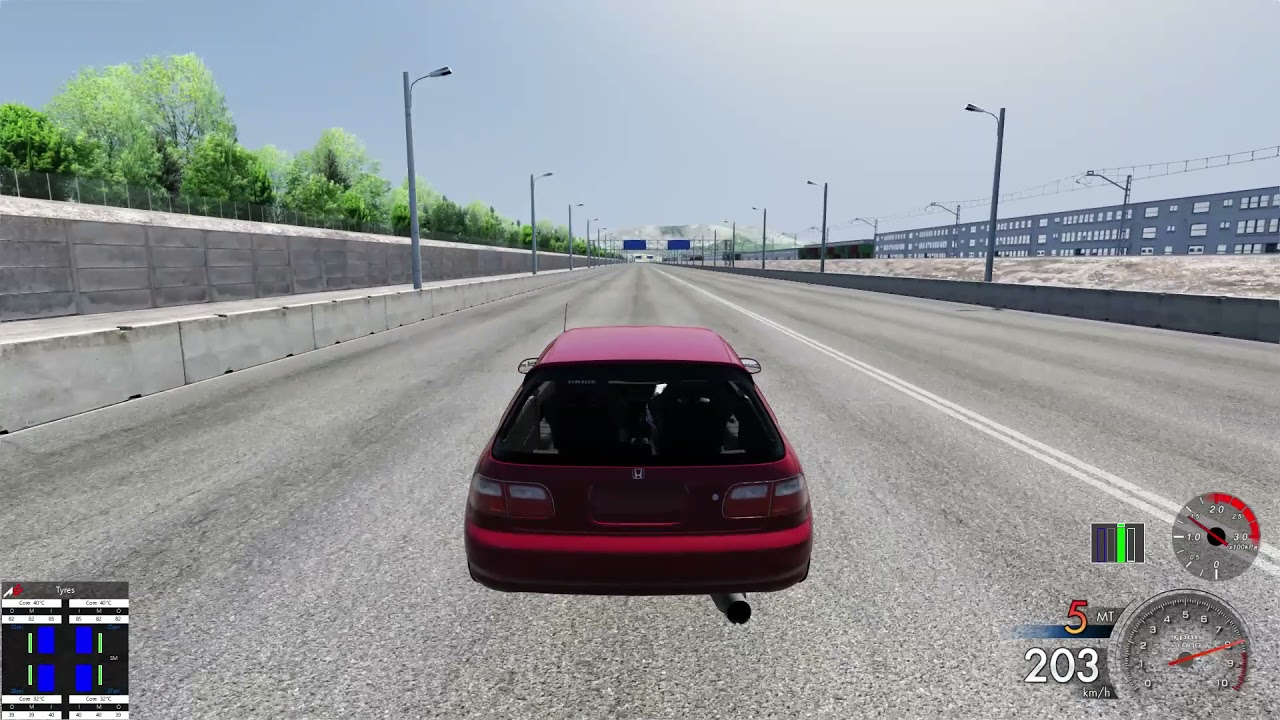 Honda Civic EG6 Turbo with 2-step - Assetto Corsa - YouTube