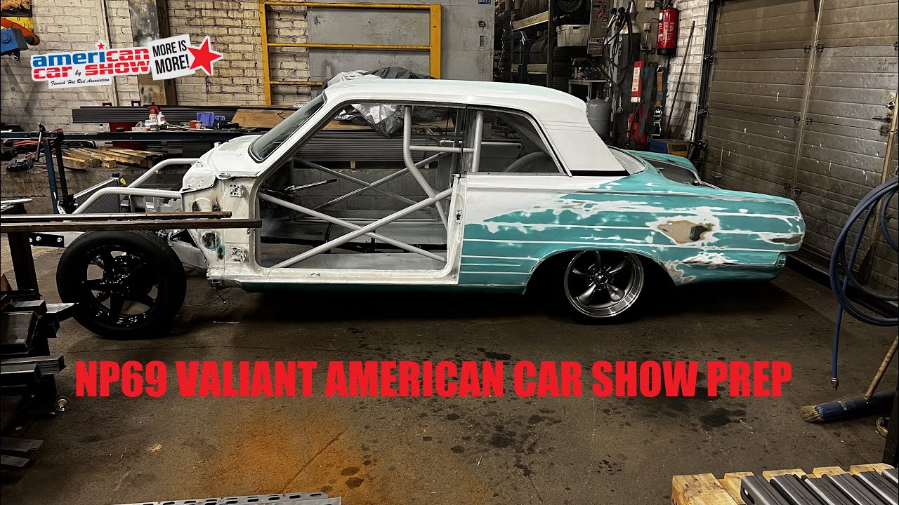 NP69 Valiant - American Car Show prep - YouTube