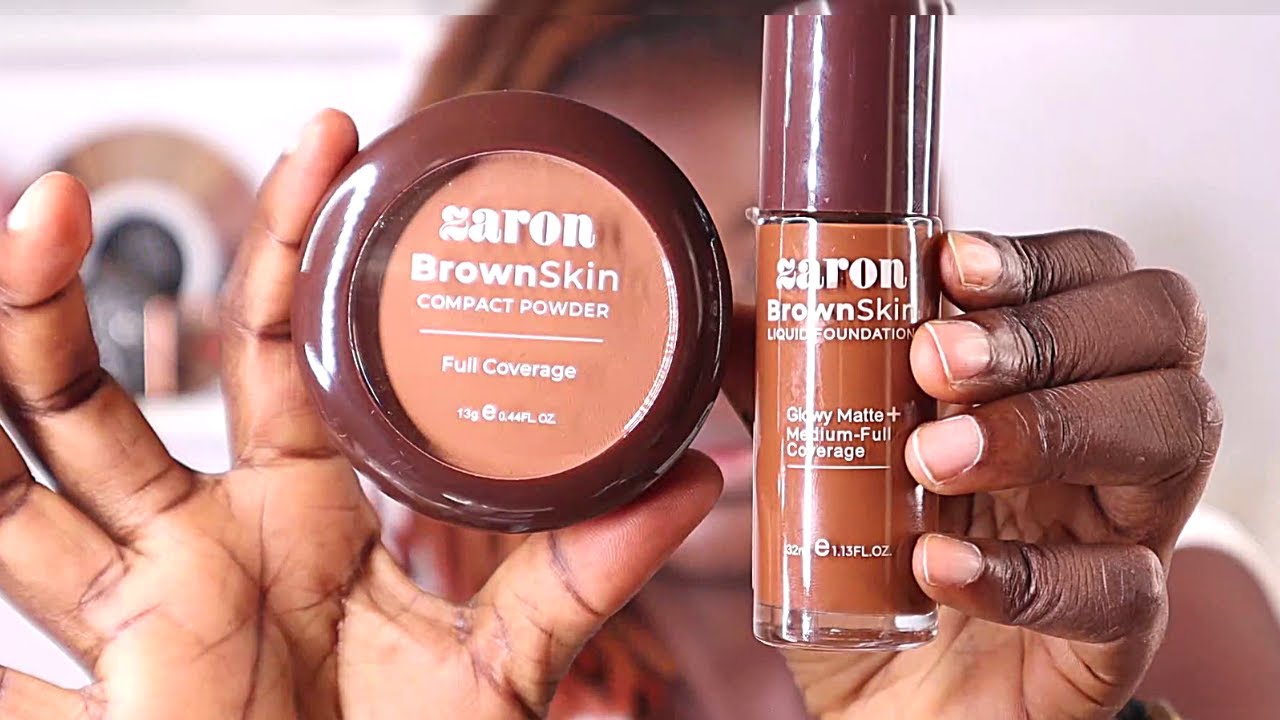 Detailed and Honest Review of Zaron BrownSkin Powder & Foundation ...
