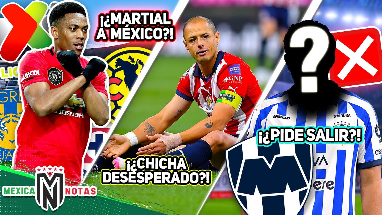 Anthony Martial A LIGA MX?!🤔| DESESPERADA ACCIÓN de CH14😱|Se HARTA DEL ...