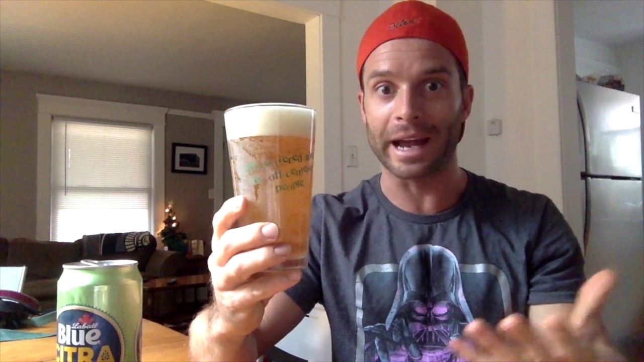 Labatt Blue Citra Review - YouTube