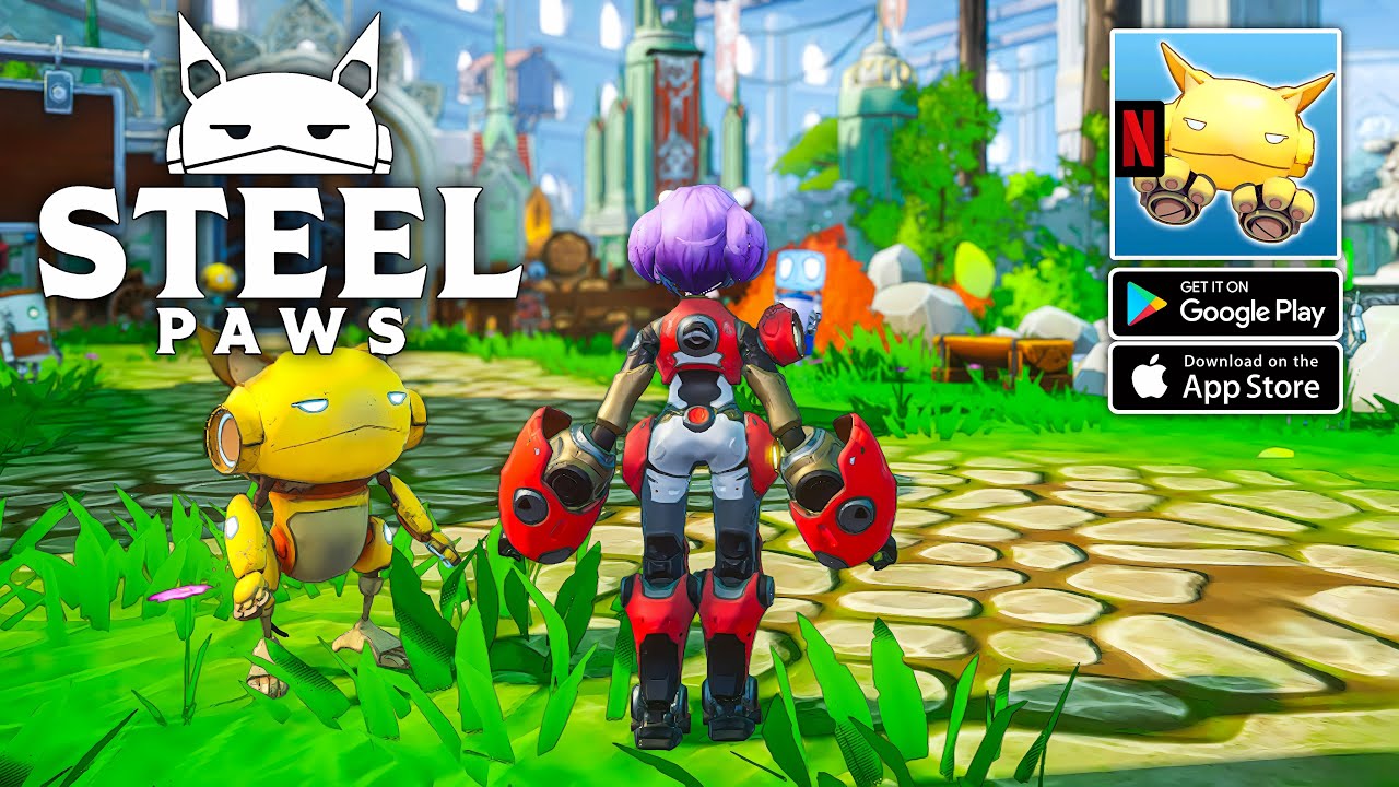 Steel Paws NETFLIX - Gameplay (Android/iOS) - YouTube