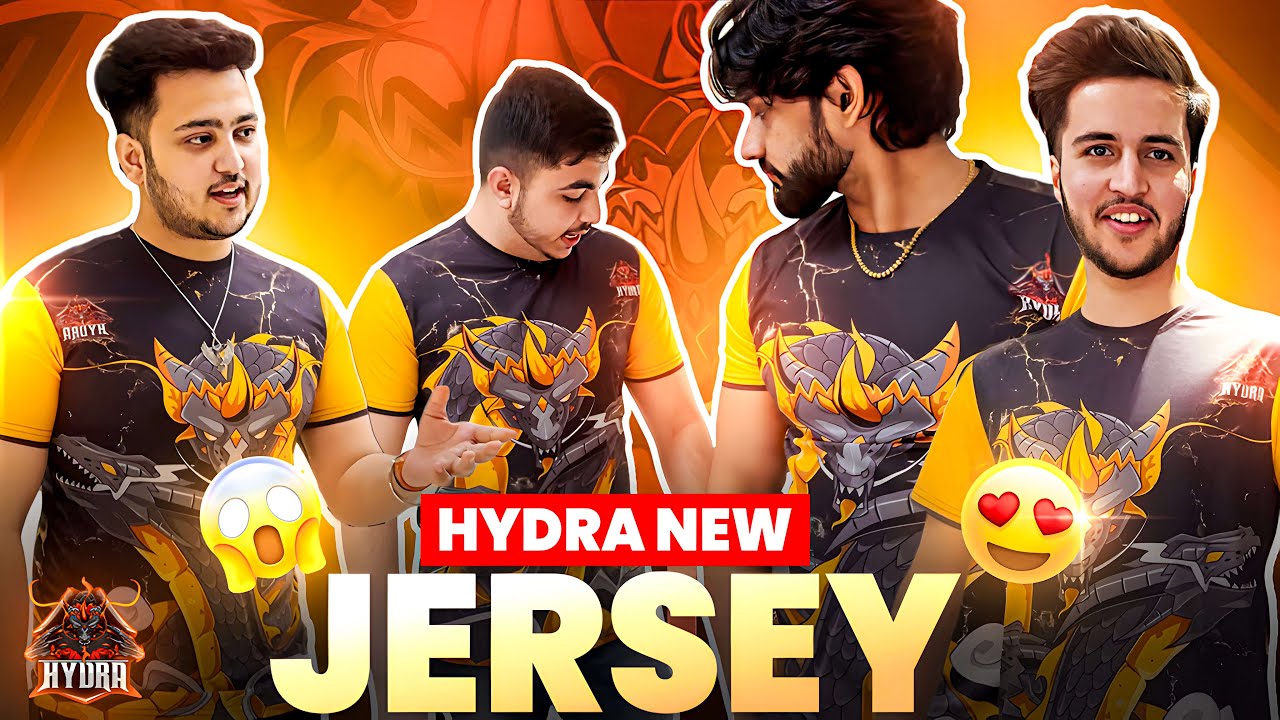 TEAM HYDRA E-SPORTS JERSEY REVEAL | READY FOR B.M.P.S 🐉🏆 - YouTube