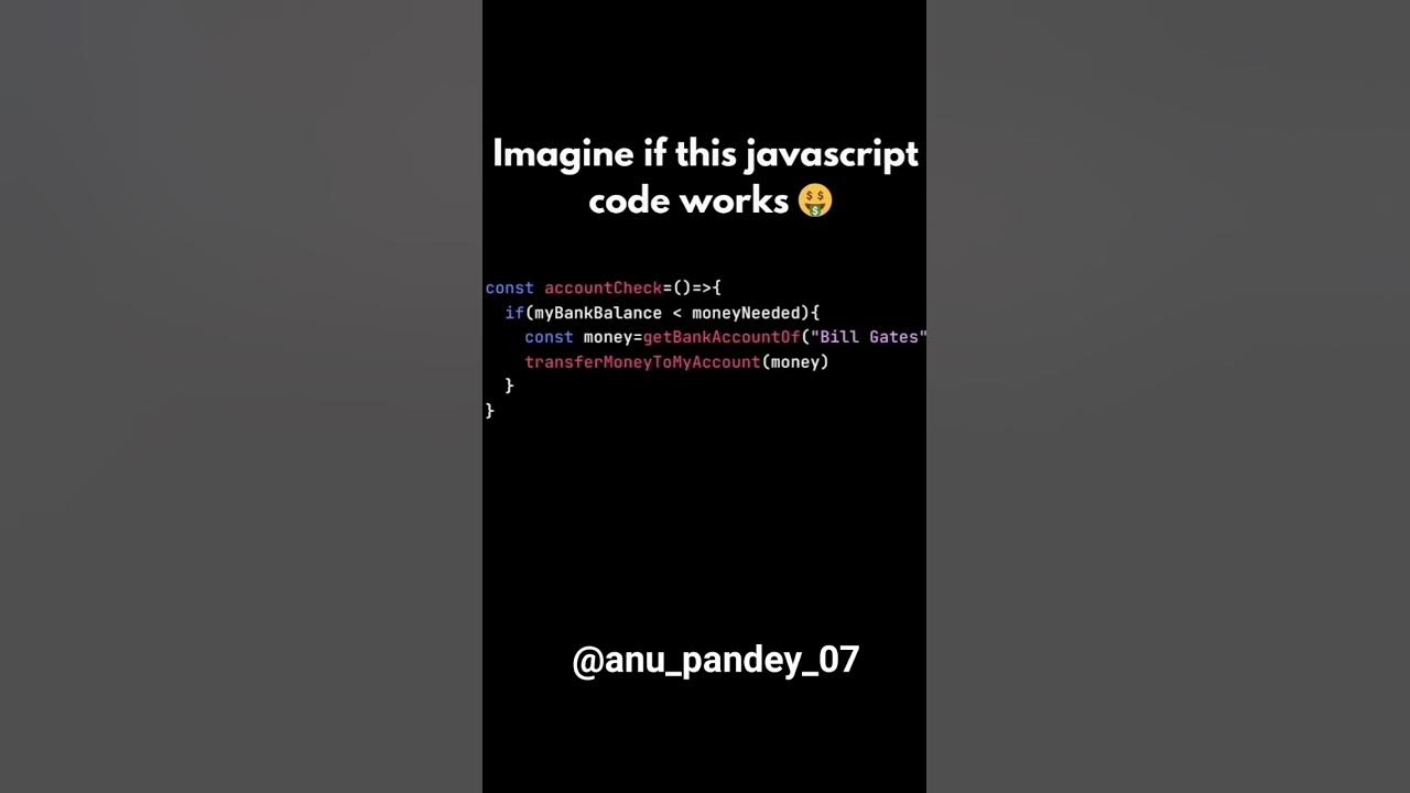 Javascript Code ️ Shorts Explore Shortsfeed Viral Trending Ravisagar88