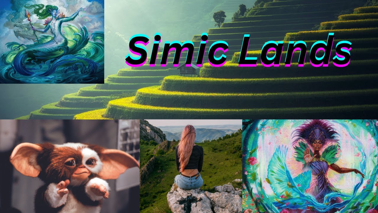 MTG Arena Standard Deck: Simic Lands - YouTube