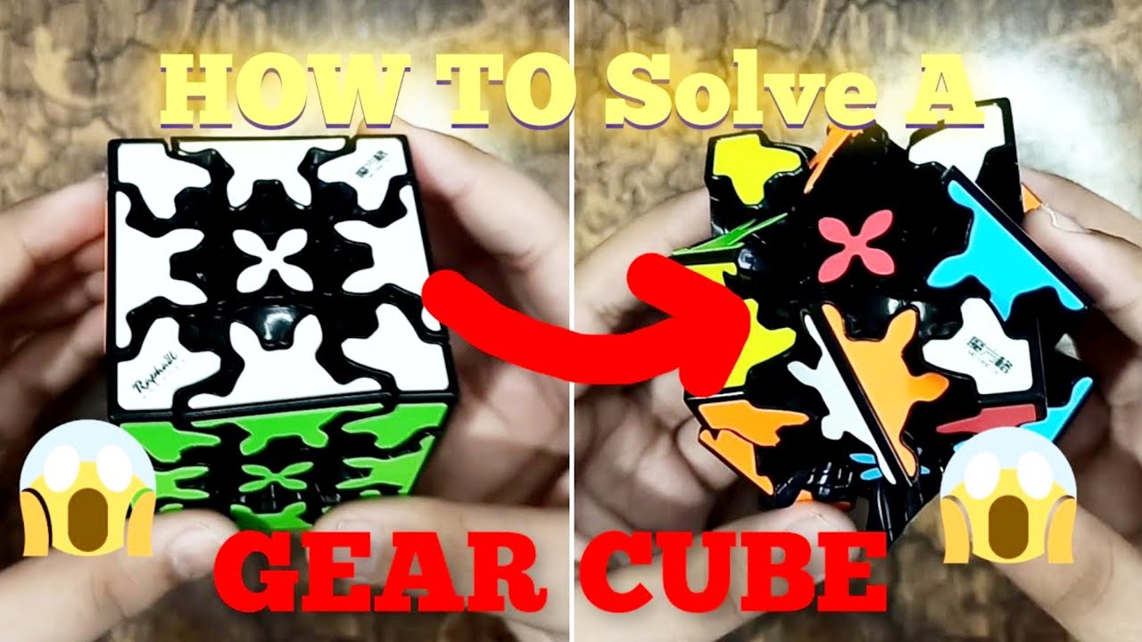 How To Solve A Gear Cube 🤯 | How To Solve Part - 1 | Mrcuber79 - YouTube