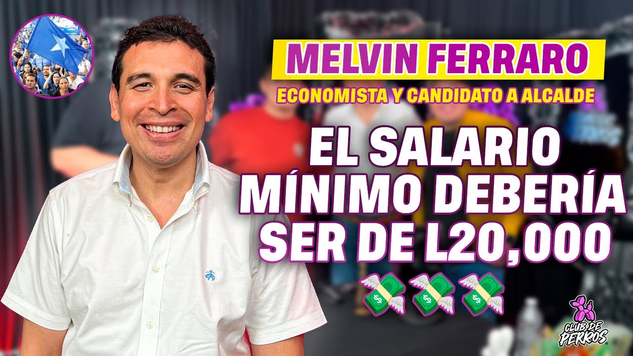 MELVIN FERRARO, el economista que quiere ser alcalde en Club de Perros ...