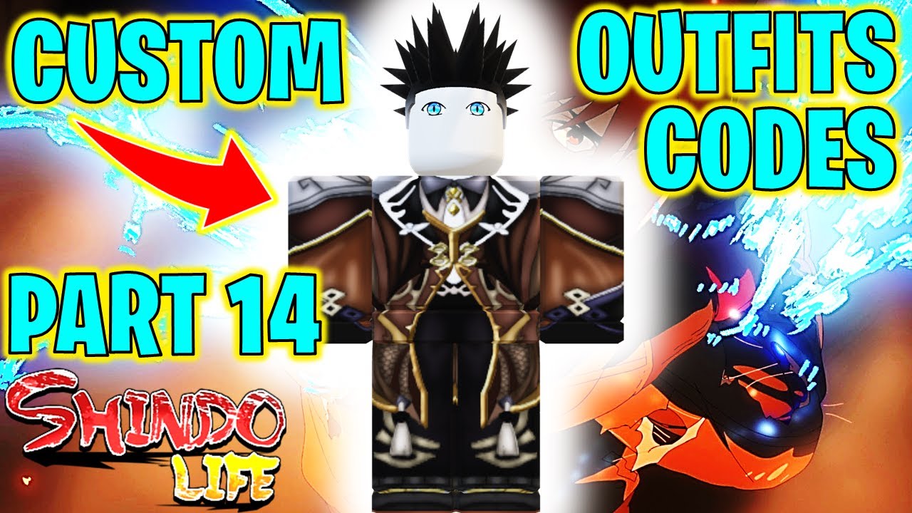⭐SHINDO LIFE CUSTOM OUTFITS CODES PART 14⭐ - YouTube