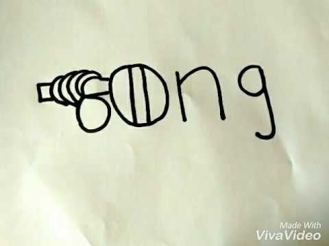 How the word Sing turned into a cartoon within 30 secs - YouTube
