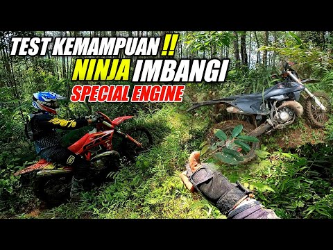 JOS TENAN MOTOR INI ‼ TRAIL Ninja 2 Tak MAMPU IMBANGI KTM dan GAS GAS