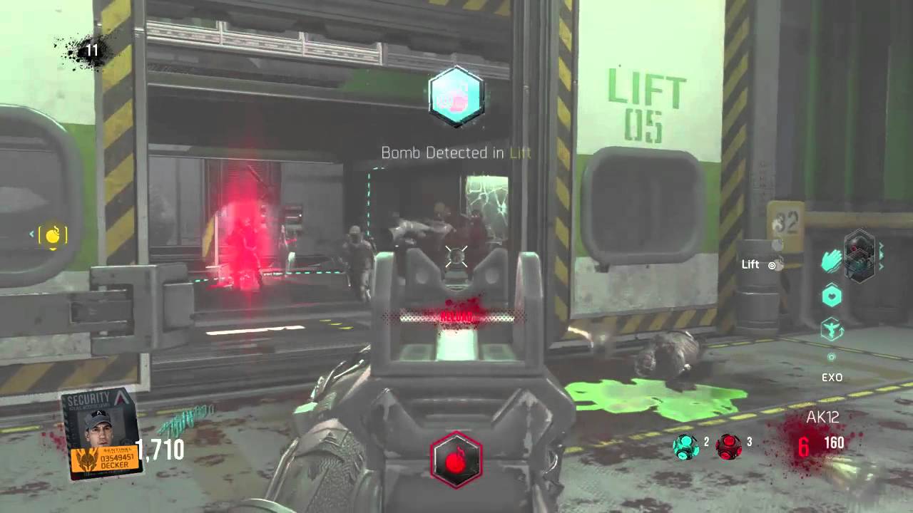 Call of duty Zombies AW Carrier - YouTube