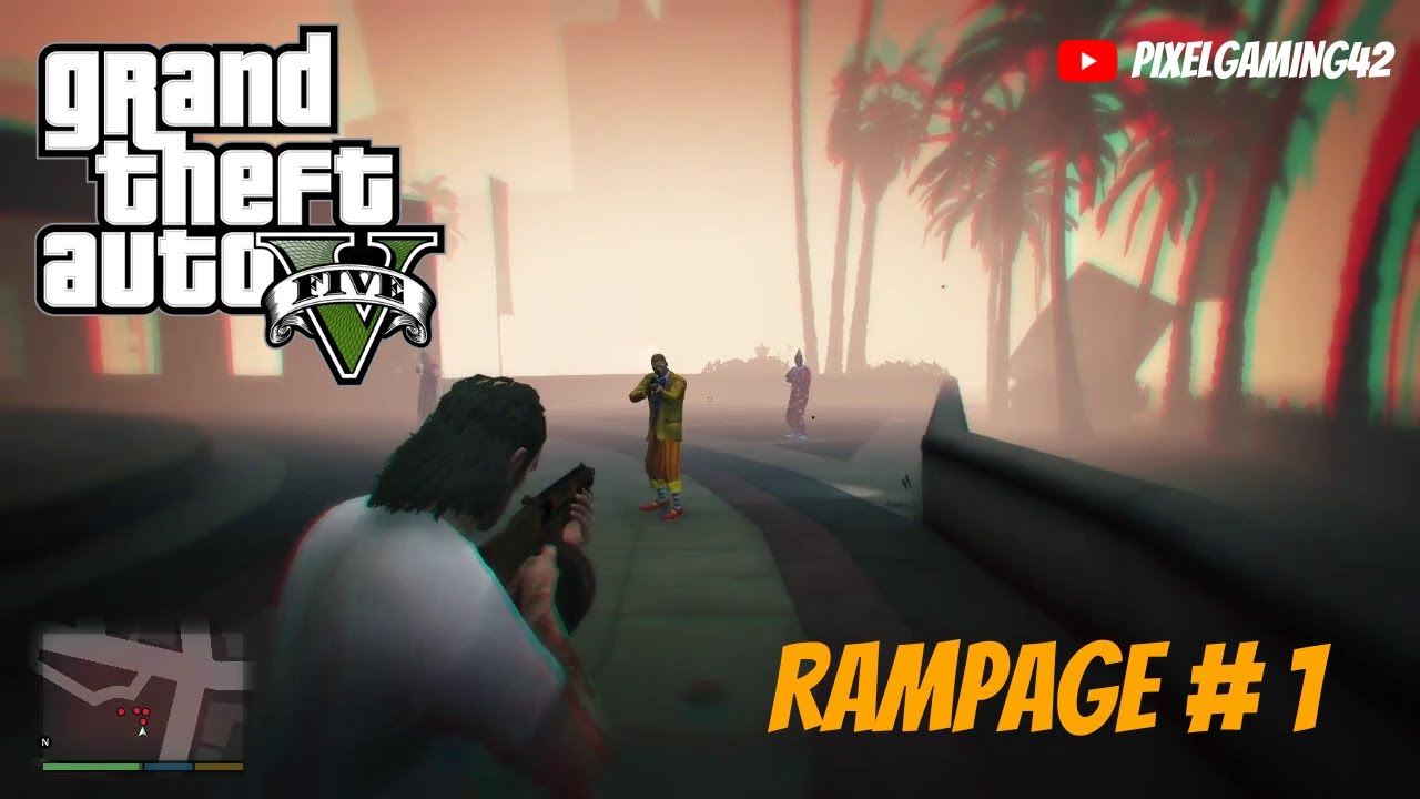 GRANT THEFT AUTO V: Rampage # 1 | Trevor Mission - YouTube