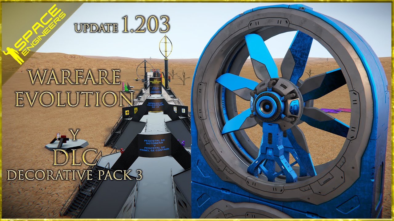 Space Engineers ⏫UPDATE 1.203⏫ WARFARE EVOLUTION + DLC Decorative Pack ...