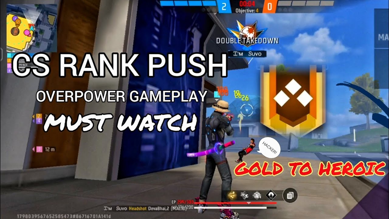 CS Rank Push Gold to Heroic | Overpower Gameplay😈 | Must watch🎮 - YouTube