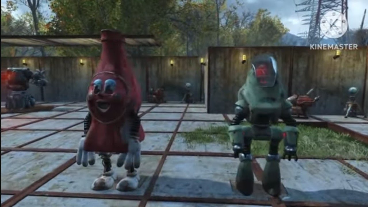 what is stronger a protectron or nira well let us find out - fallout 4 ...