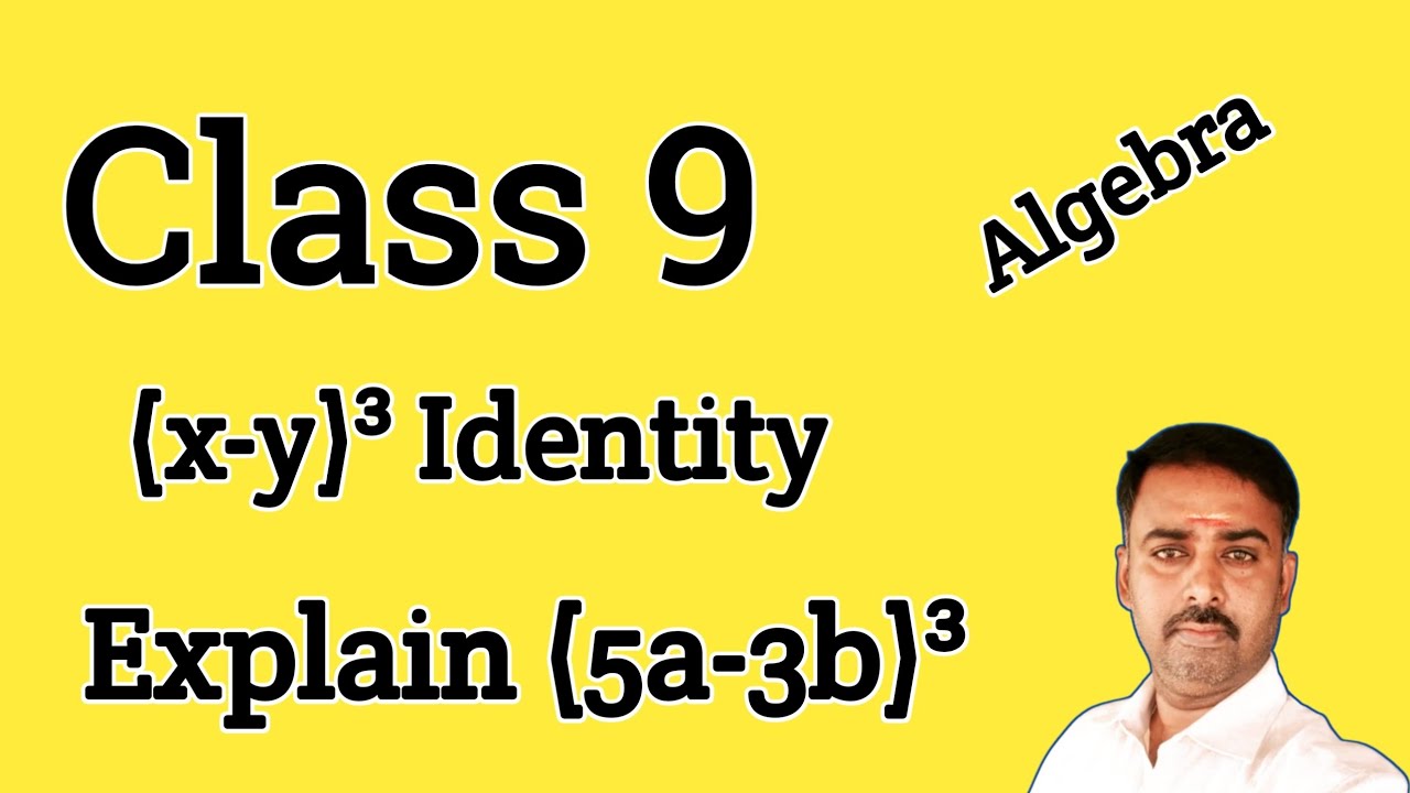 Class 9 | Algebra Cube identity | TNPSC maths | Tet maths - YouTube
