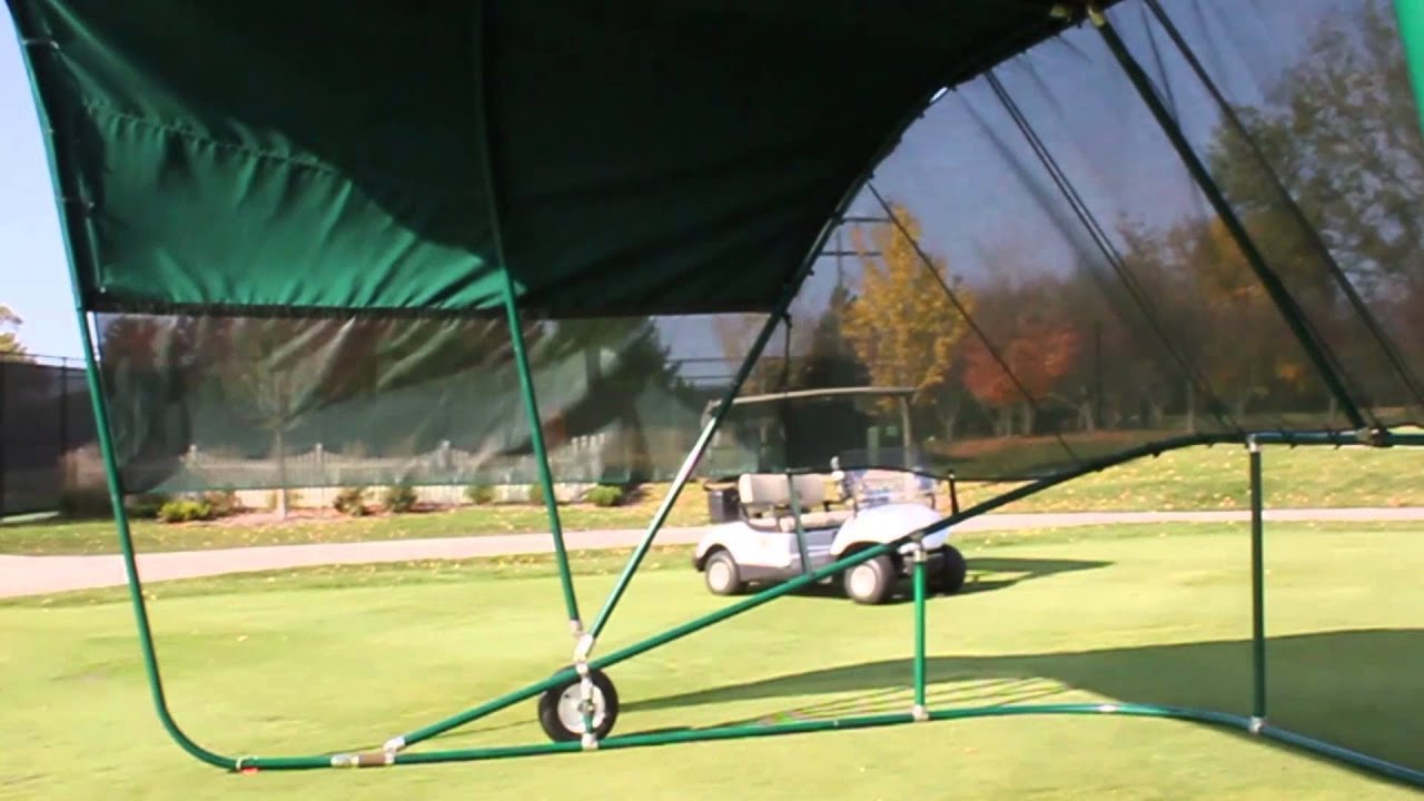 Cool Range Golf Driving Range Shelter- Virtual Tour - YouTube