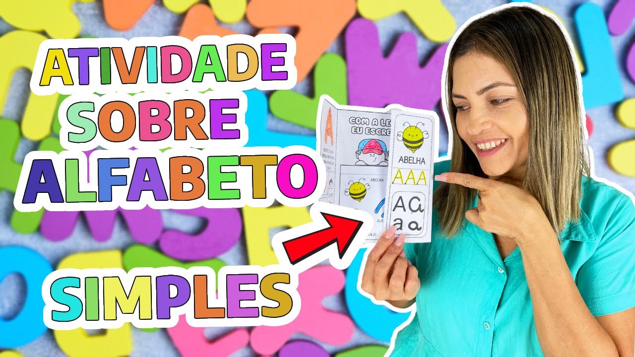 Como Ensinar as Letras do Alfabeto de Forma Lúdica | Educação Infantil ...