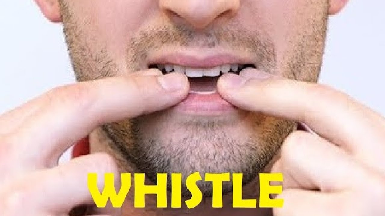 how to whistle with fingers very loud step by step - YouTube