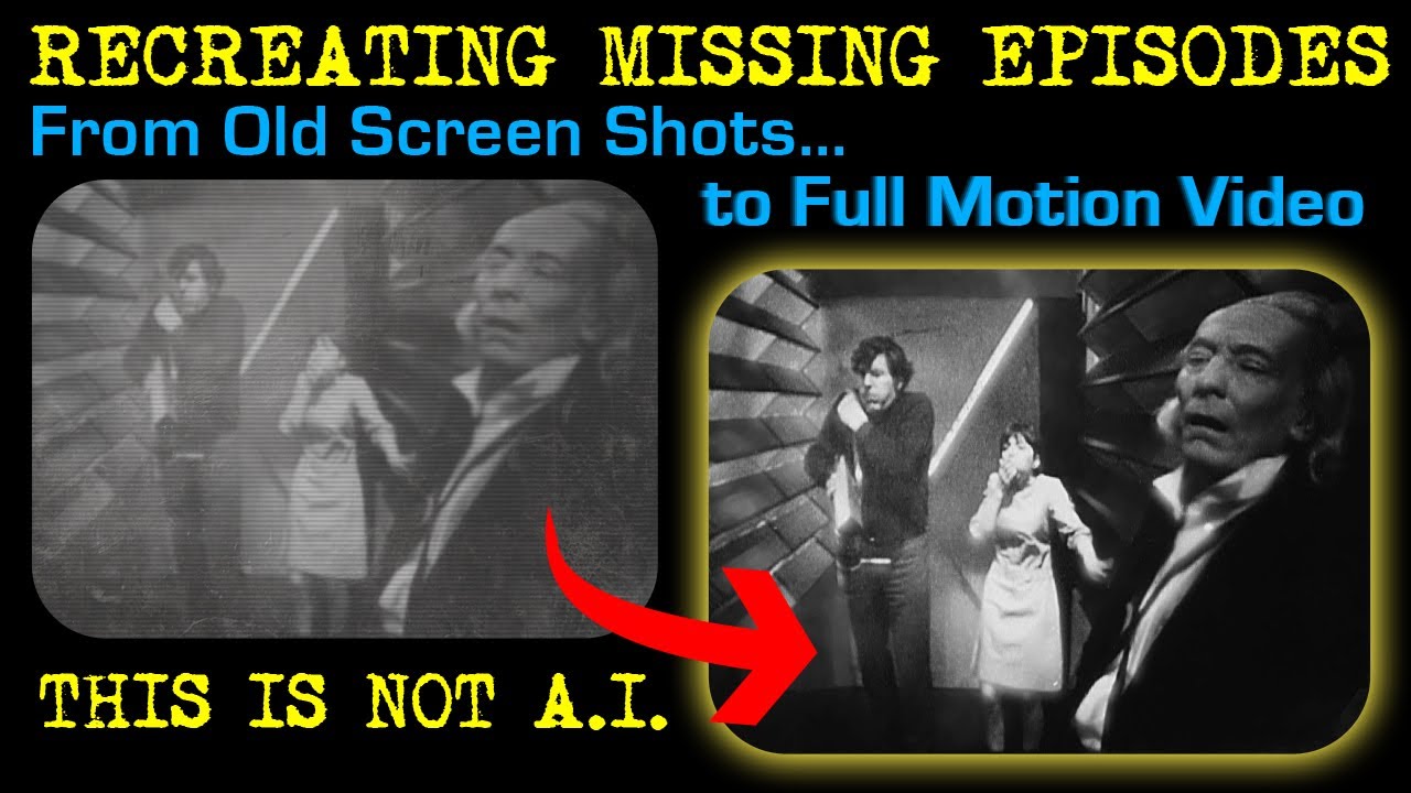 The Most Authentic Recreation of Missing Doctor Who Possible! 🎞️ - YouTube