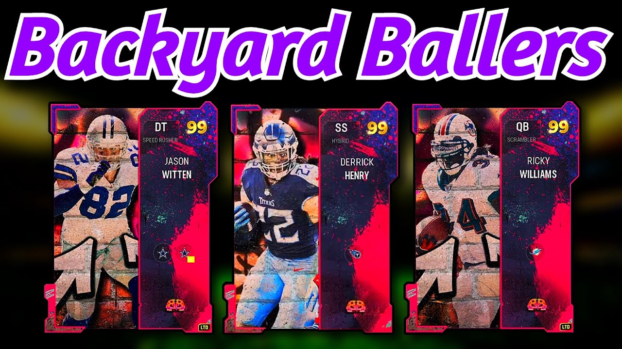 BACKYARD BALLERS PART 2 + MADDEN 24 NEWS - YouTube