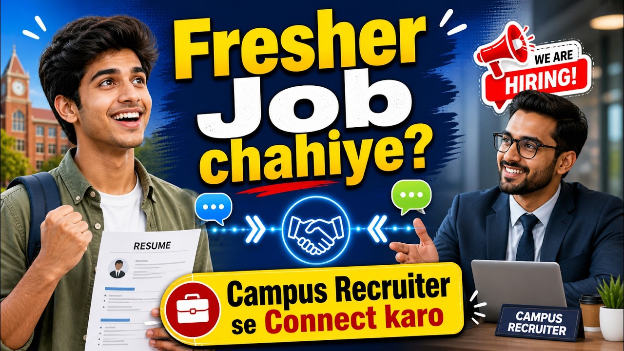 Who is a Campus Recruiter | Why to connect with campus recruiter ...