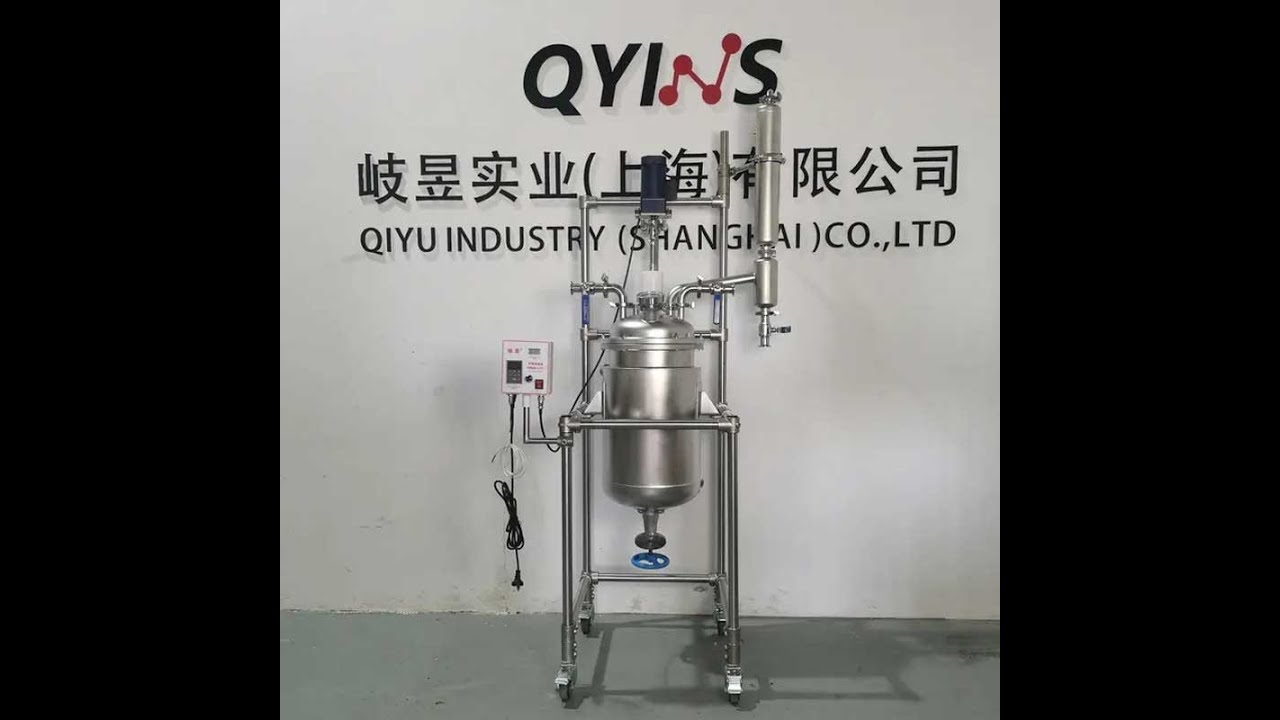 Automatic 30L Stainless Steel Batch Jacketed Reactor with Chemical ...