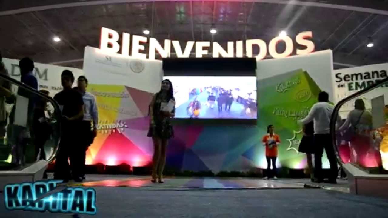 SEMANA DEL EMPRENDEDOR 2015 EXPO BANCOMER SANTA FE - YouTube