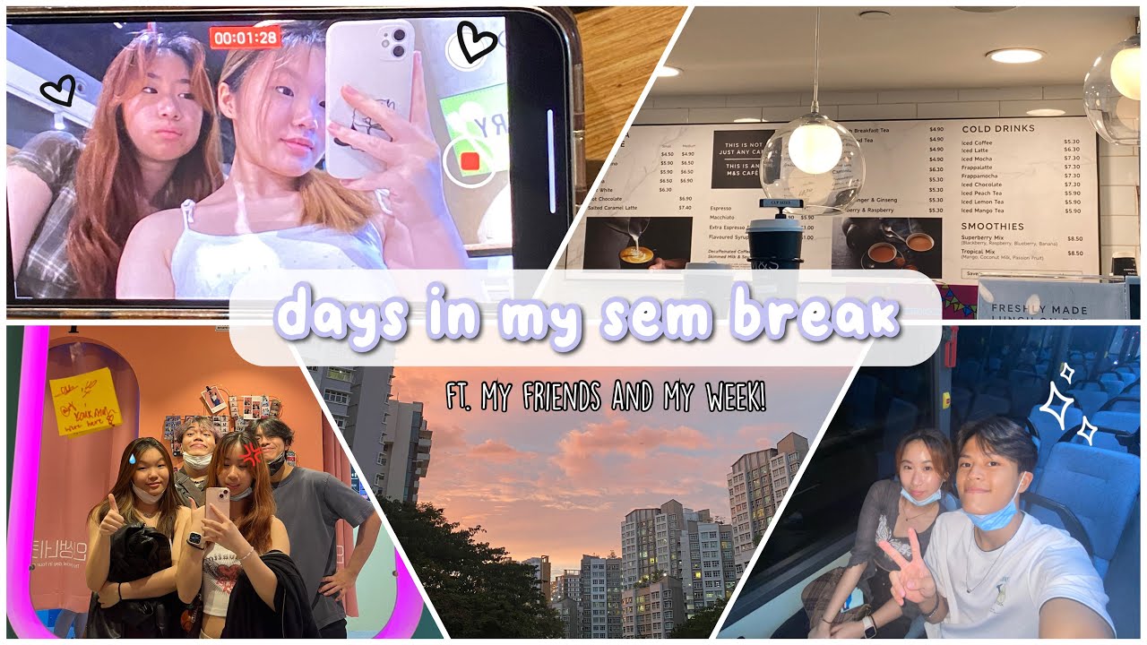 days in my semester break 🐥 🍃 - YouTube