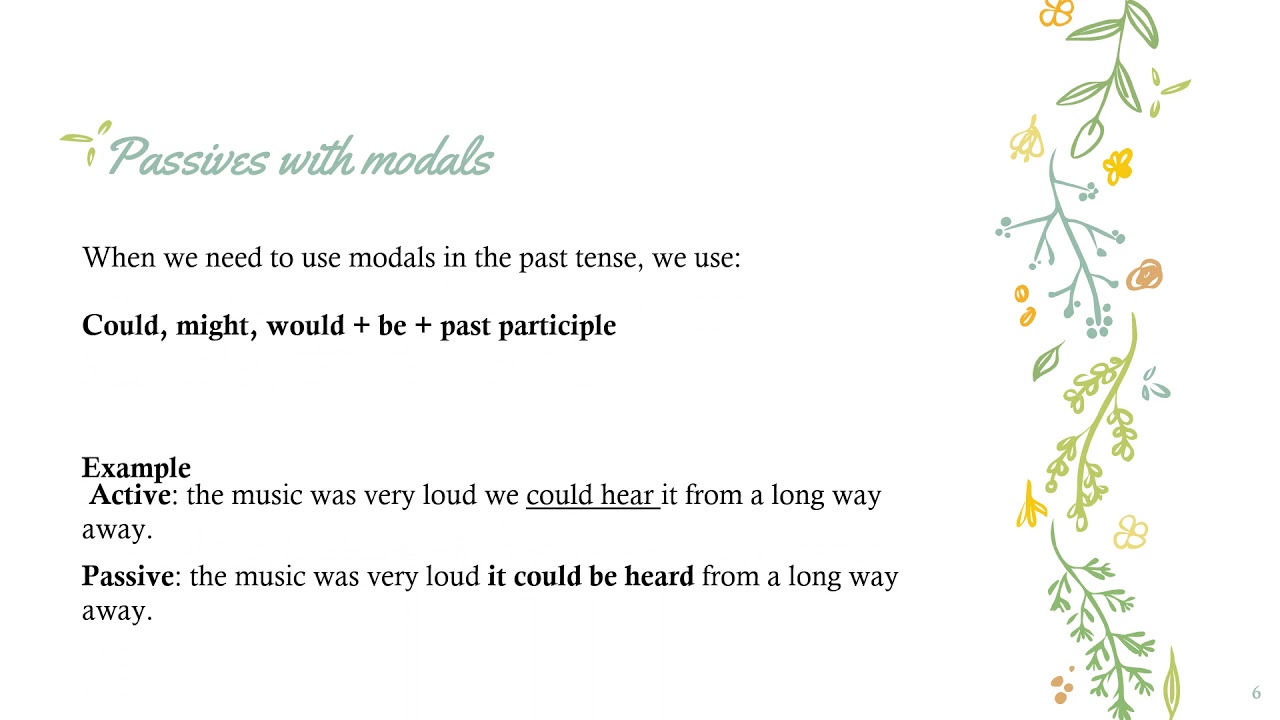 Passive Voice With Models Infinitives And Gerunds YouTube passive-voice-with-models-infinitives-and-gerunds-youtube