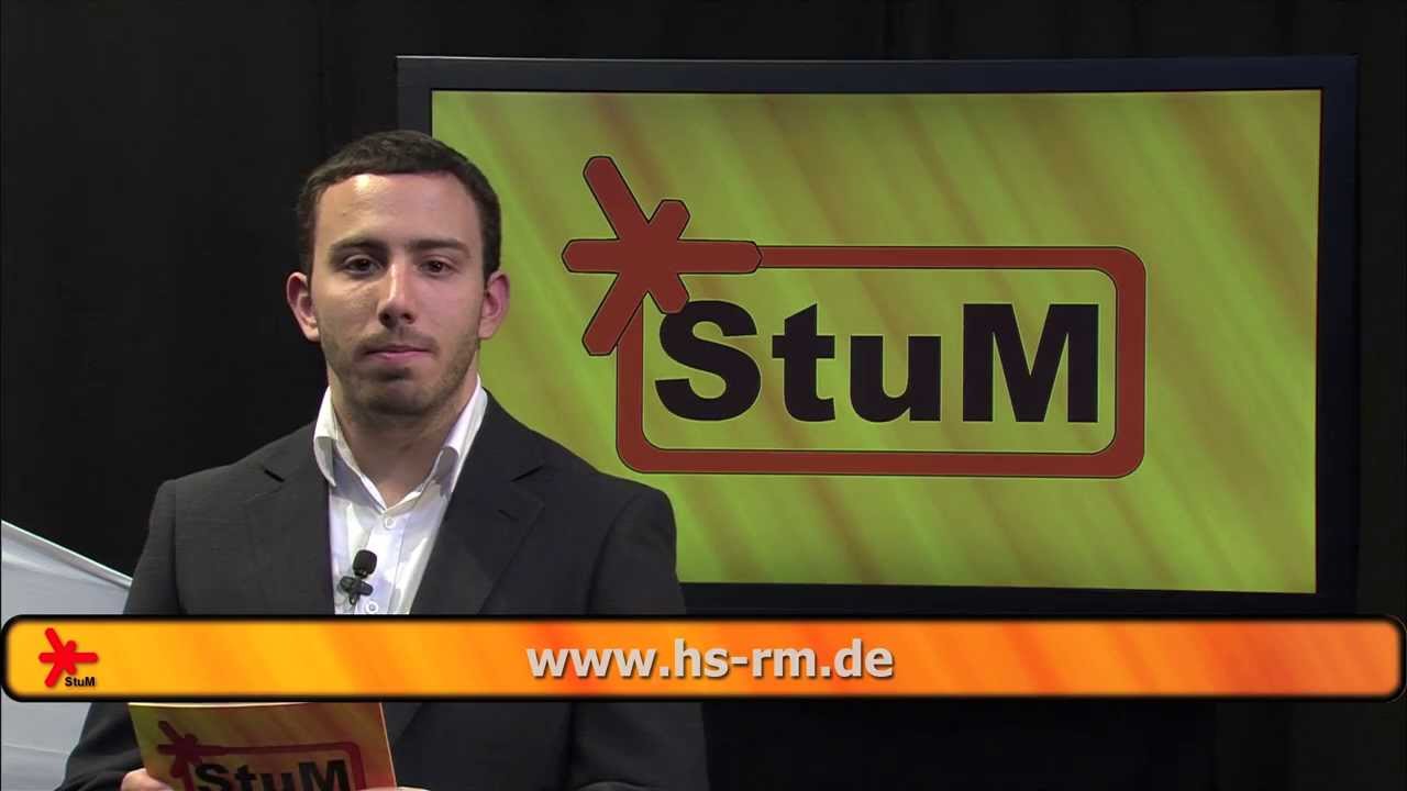 StuM #3, eine Magazinsendung des Studiengangs Medientechnik (WS 13/14 ...