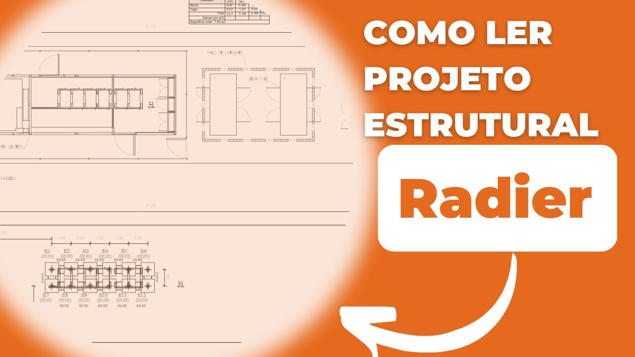 Como ler projeto estrutural - TIRANDO DUVIDAS - RADIER ESTAQUEADO - YouTube