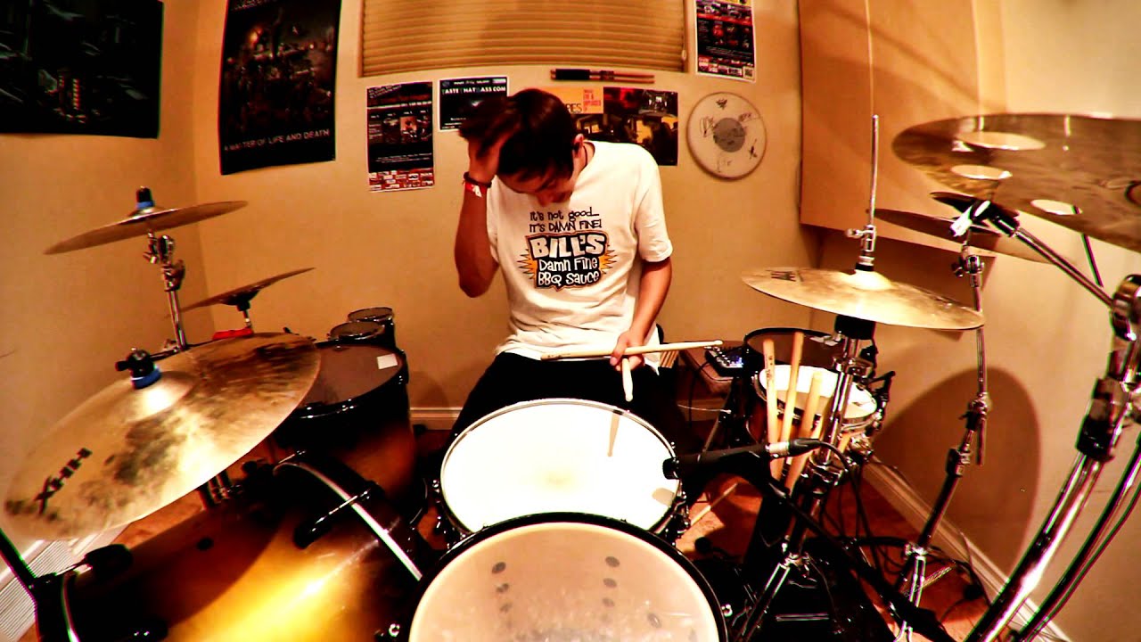 Chris Dimas - Internet Friends VIP - Knife Party - Drum Cover - YouTube