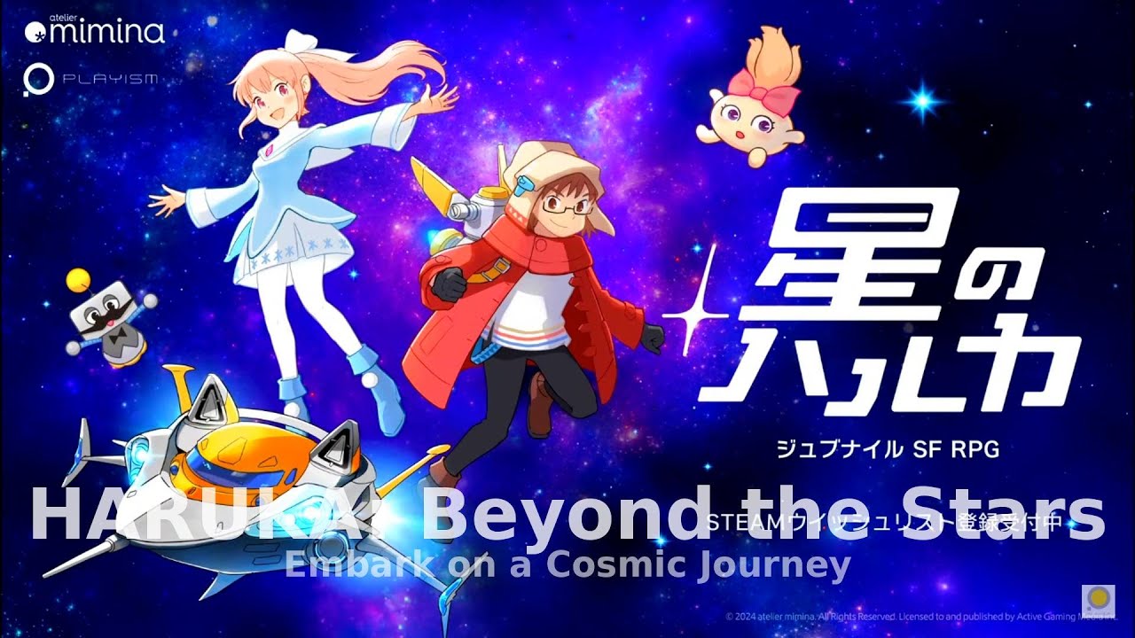 HARUKA: Beyond the Stars | Embark on an Epic Cosmic Adventure" trailer ...