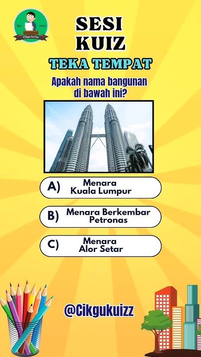 Kuiz Nama Tempat🌍Sesi Kuiz (No.1) - YouTube