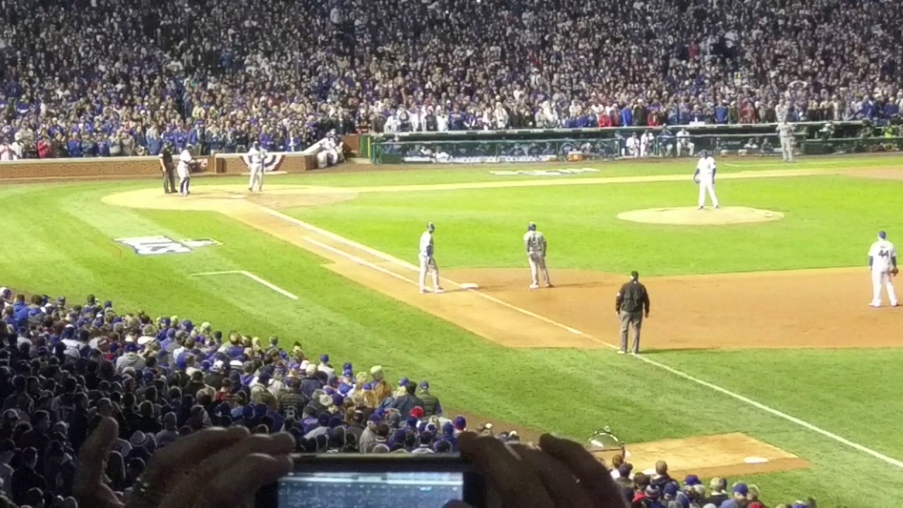 Cubs win 2016 NLCS pennant Vs Dodgers, October 22, 2016 - YouTube