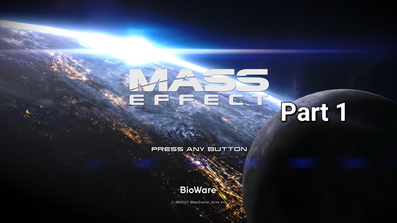Mass Effect 1 Part 1 - YouTube