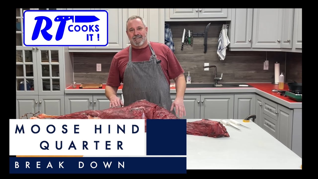 Moose Processing & Butchering part 2 - YouTube