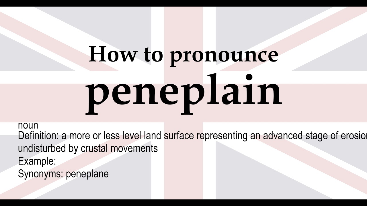 peneplain - YouTube