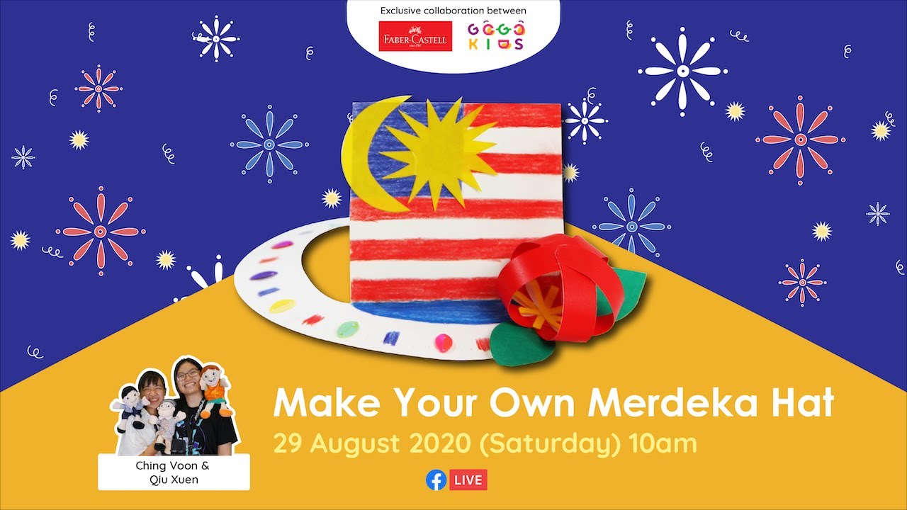 Episode 15: Make your own Merdeka Hat with Faber Castell - YouTube