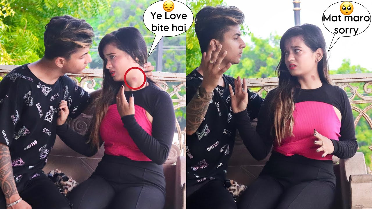 🫦Love Bite Prank On (Boyfriend) || Gone Wrong || Classy Harsh - YouTube