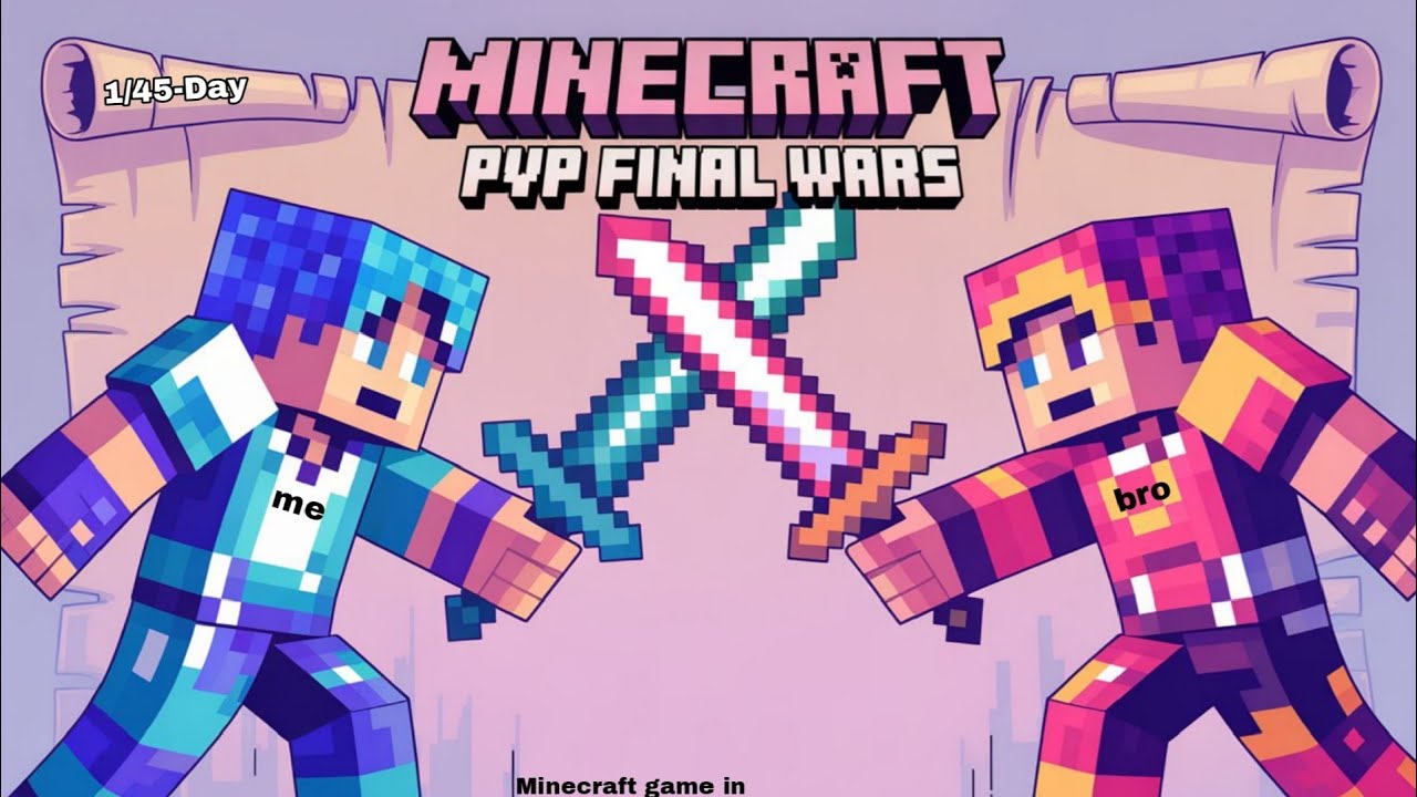 Minecraft game in pvp arena (anime) challenge by 1/45 day 1.21🔥 - YouTube