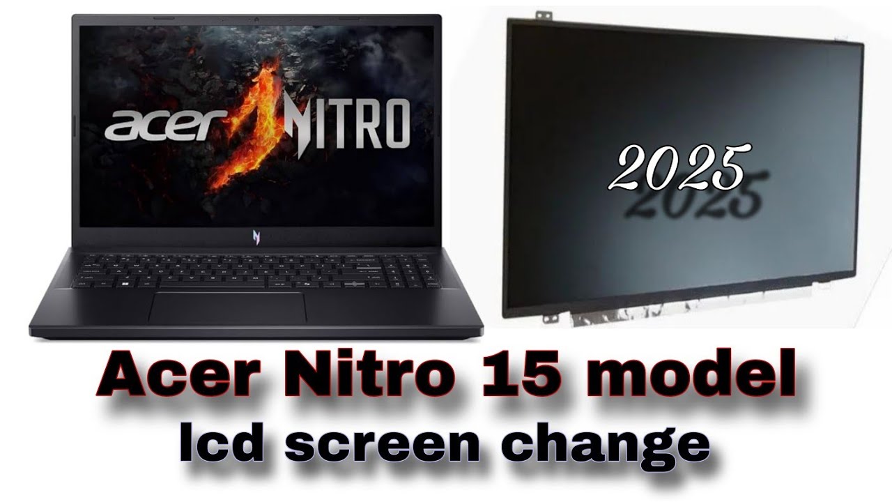 Acer Nitro v 15 laptop lcd screen change , screen issue #acernitro5i7 # ...