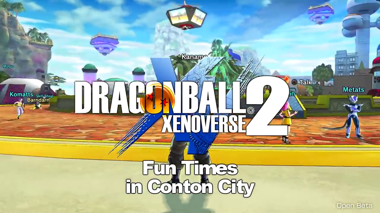 Dragon Ball Xenoverse 2 - Fun Times in Conton City (Beta Farewell ...