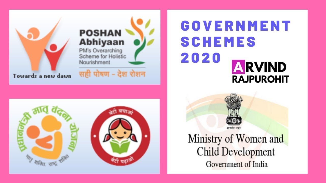 Government Schemes 2020 - Ministry of Women and Child Development by ...