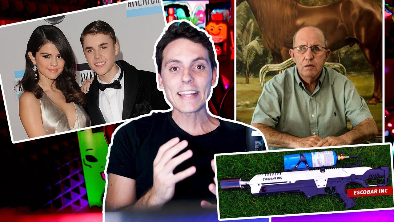 Justin y Selena y El hermano de Escobar me vende un Lanzallamas-Wefere ...