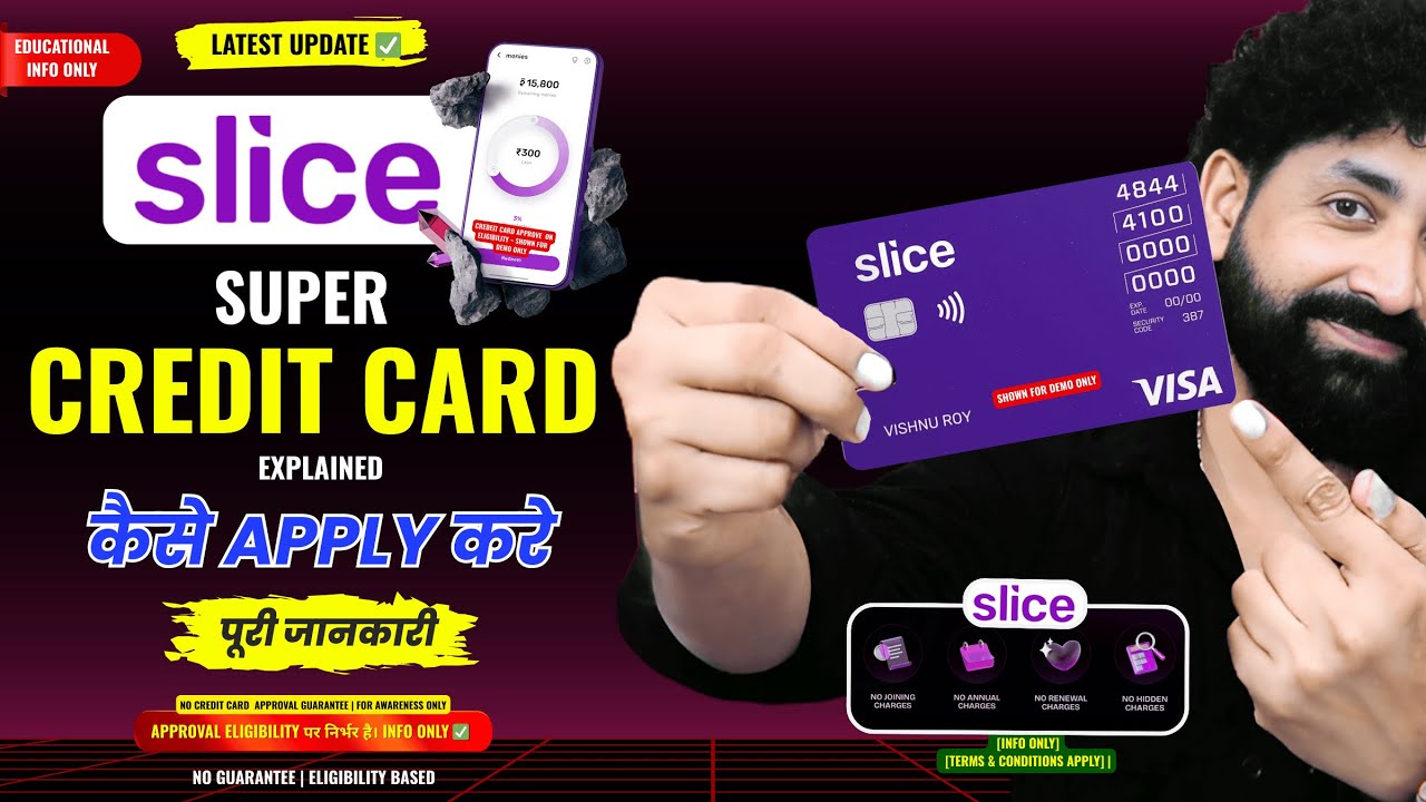 Slice Credit Card Apply 2026 | Credit Line On Upi Credit Card, Slice ...